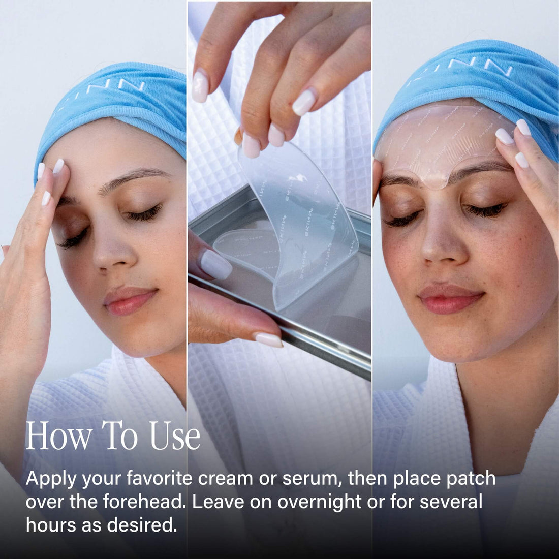 Age Reset Serum + Reusable Forehead Mask – SKINN