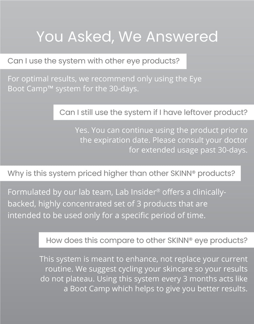30-Day Eye Boot Camp™ – SKINN